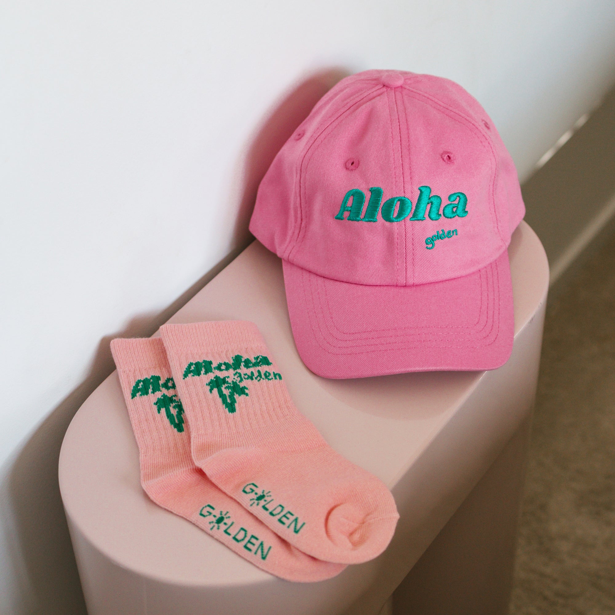 Aloha Bubblegum Kids Cap | Golden Children